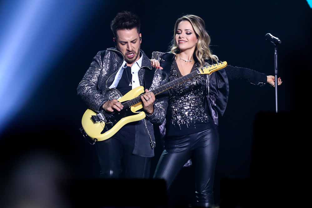 Sandy & Junior arrasa em 1º. show no RJ - OFuxico