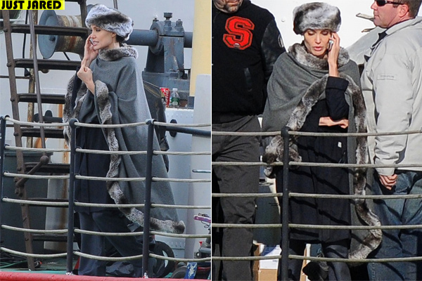 Angelina Jolie grava cenas extras do filme Salt em Nova York - OFuxico