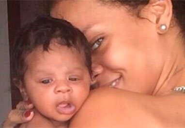 Rihanna presenteia a sobrinha recém-nascida com conta bancária - OFuxico