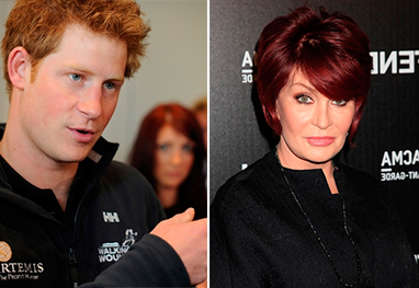 Príncipe Harry manda Sharon Osbourne ‘se fo***’ - OFuxico