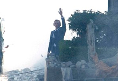 Daniel Craig roda em meio a escombros para 007 - OFuxico