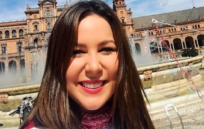 Maria Claudia realiza o sonho da mãe de viajar para o exterior - OFuxico