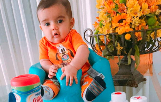 Filho de Kelly Key rouba a cena em mesa de café da manhã - OFuxico