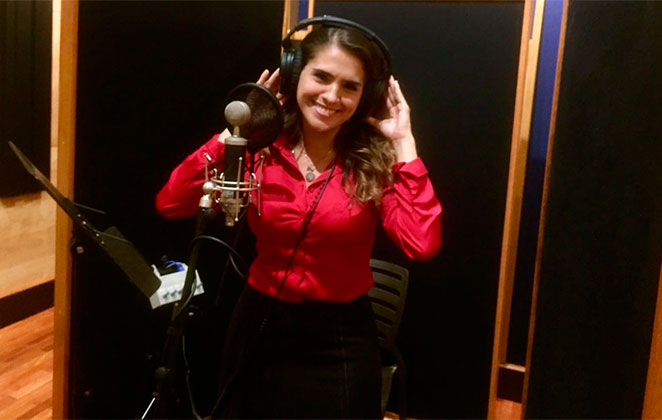 Fátima Montenegro grava música para novela Tempo de Amar - OFuxico