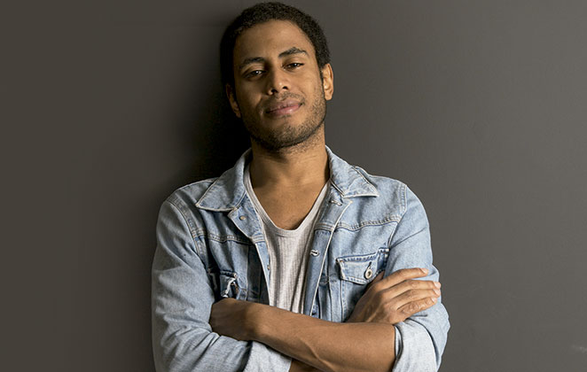 Ícaro Silva é atingido por estilhaços de bala, na Rocinha - OFuxico