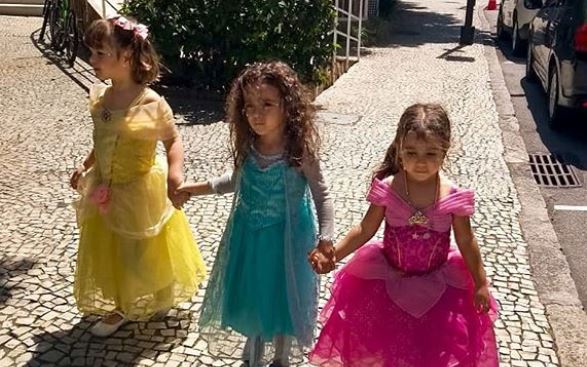 Maria Flor encanta a web ao posar de 'princesa' - OFuxico