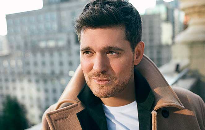 Michael Bublé conquista sua estrela na Calçada da Fama - OFuxico