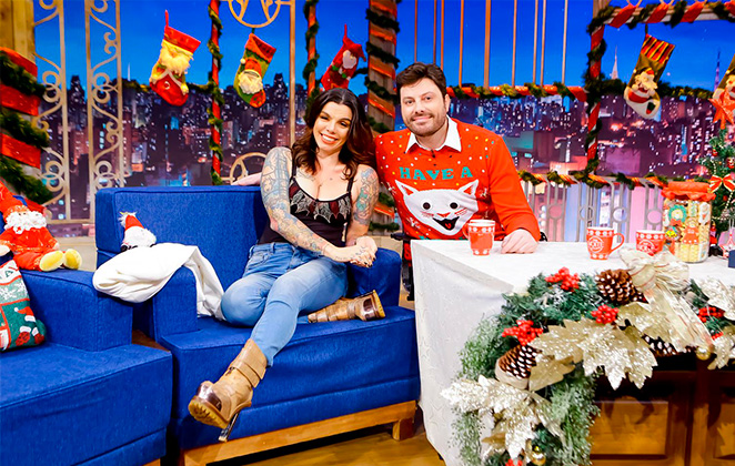 The Noite: Penélope Nova relembra seu programa Ponto P - OFuxico