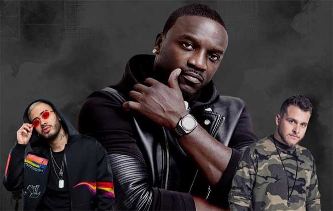 Akon traz seu show para o On Music Festival, em São Paulo - OFuxico