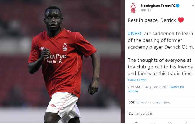 Jogador de futebol morre afogado aos 24 anos - OFuxico