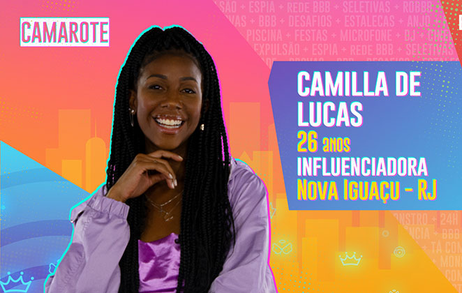 BBB21: Camilla de Lucas já apareceu em uma lista da Forbes - OFuxico