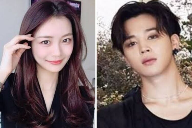 Song Da Eun e Jimin, do BTS aparecem juntos. É namoro?