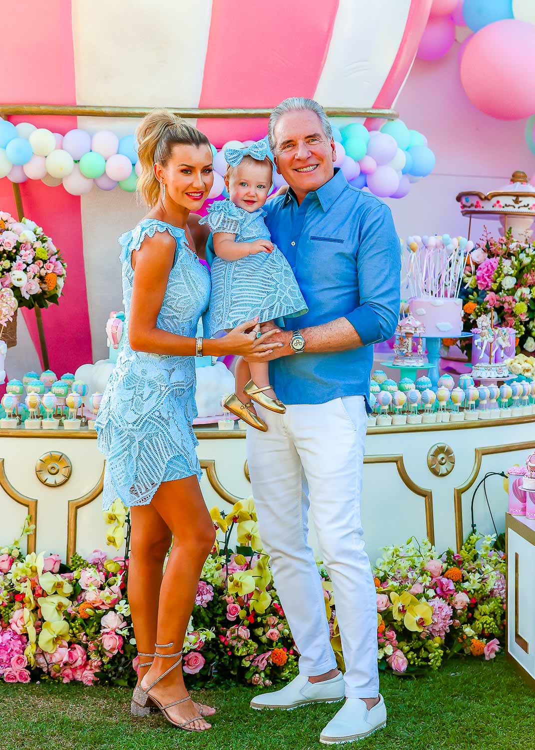 Vicky, filha de Roberto Justus e Ana Paula Siebert, comemora aniversário