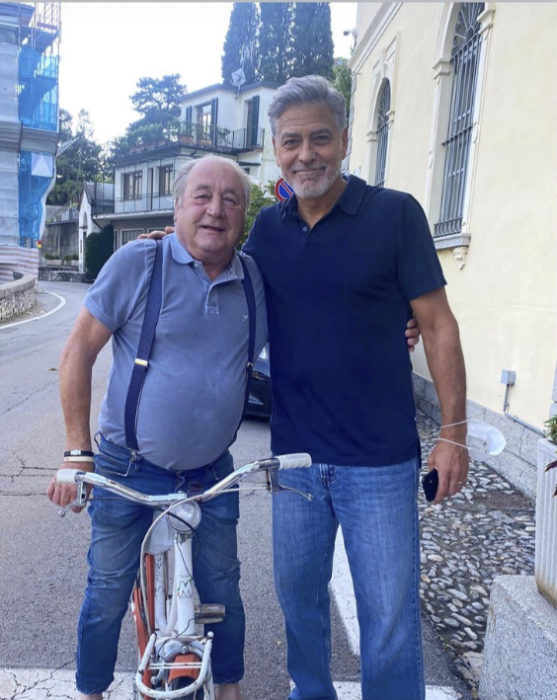 George Clooney ajuda vítimas das enchentes na Itália