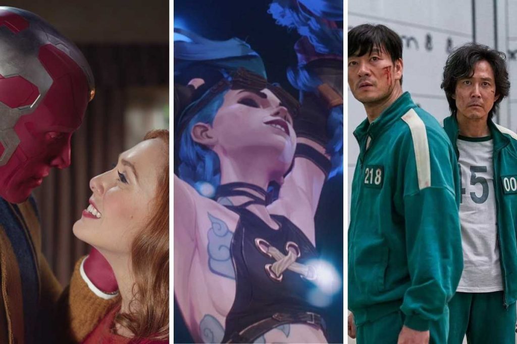 De Marvel a Round 6: Confira séries que se destacaram no ano de 2021