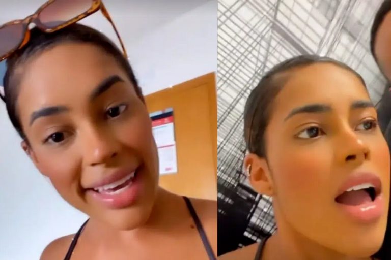 Sthe Matos reclama do valor da passagem para voltar a Salvador