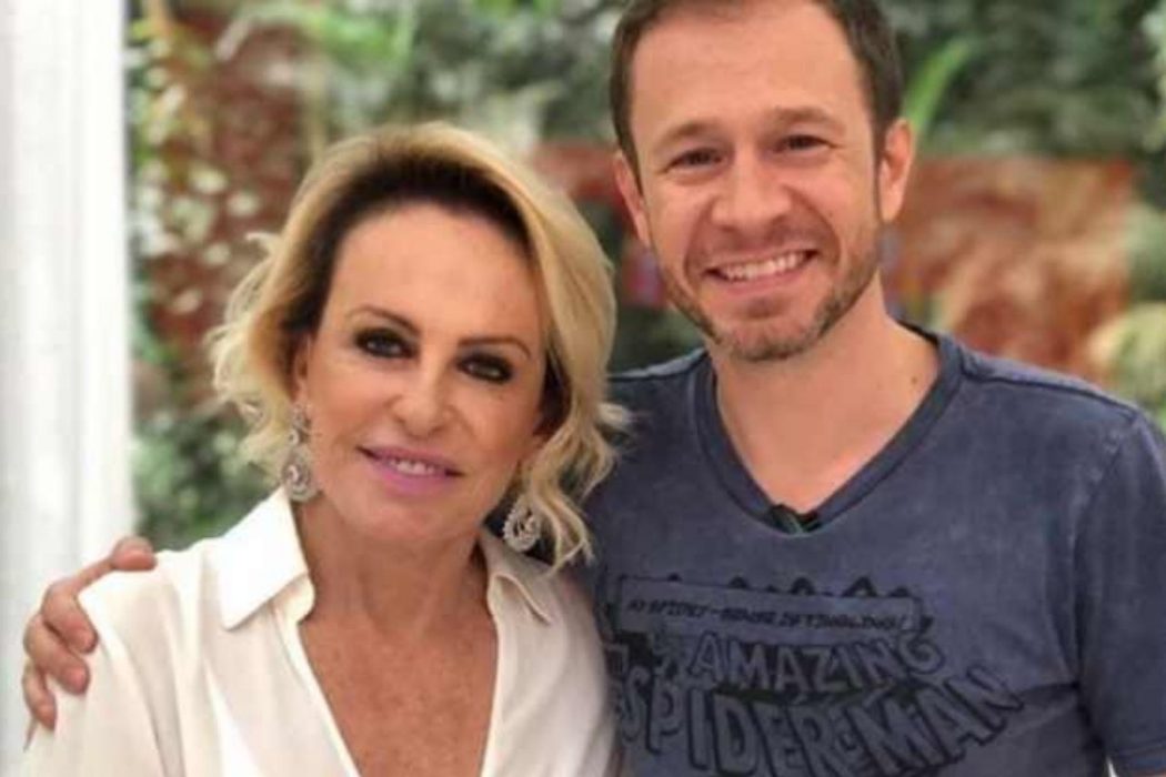 Ana Maria Braga emociona com palavras para Tiago Leifert e família