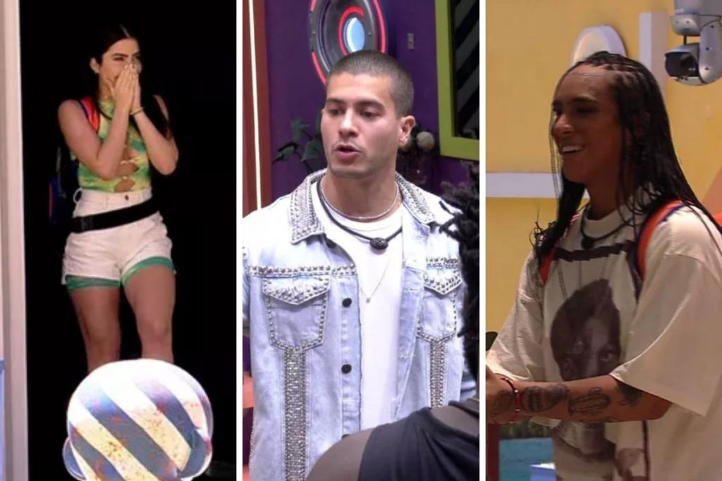 BBB22: Jade Picon, Arthur e Linn entram na casa e chocam os brothers