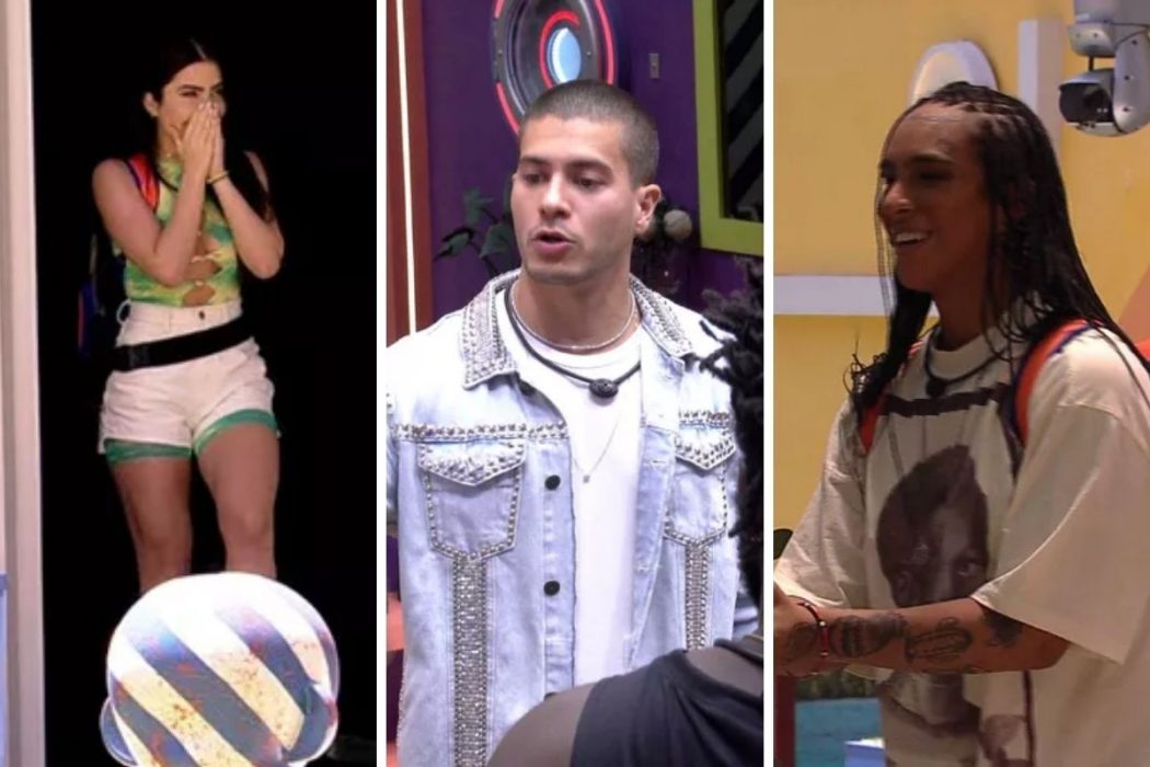 BBB22: Jade Picon, Arthur e Linn entram na casa e chocam os brothers