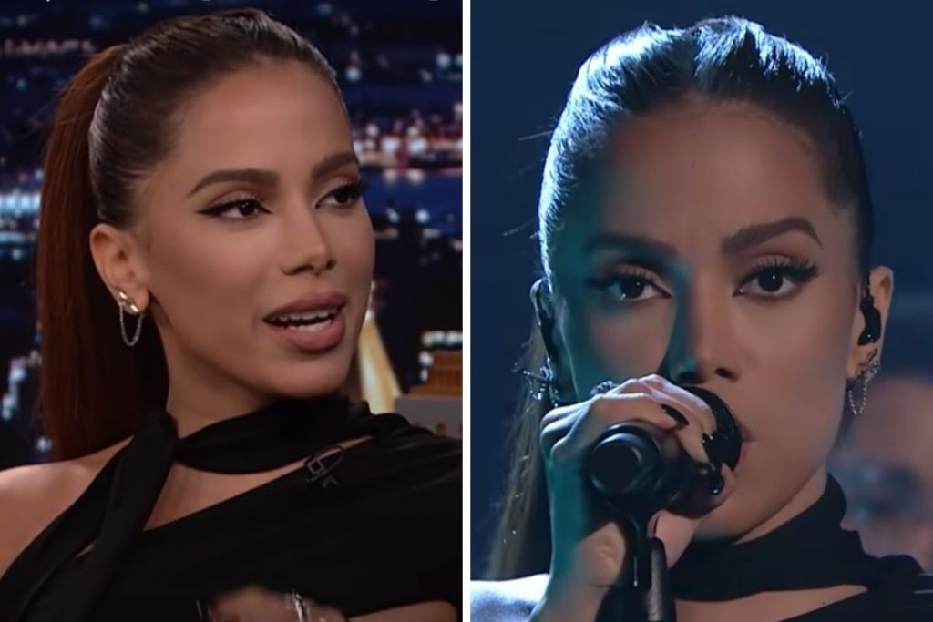 Anitta brilha em entrevista a Jimmy Fallon: 'Você está fazendo história'