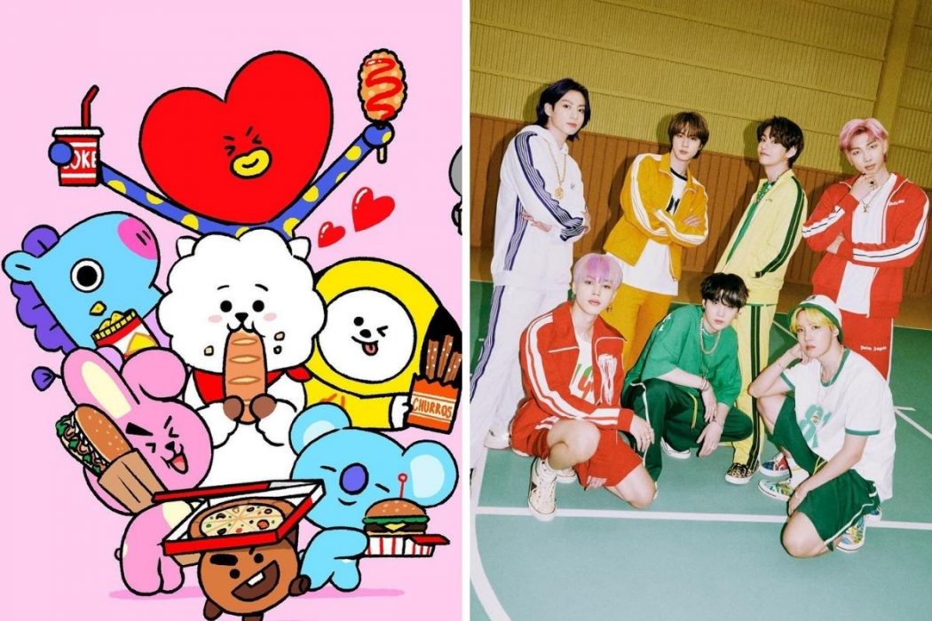 BT21: Conheça os mascotes de cada membro do BTS! - OFuxico