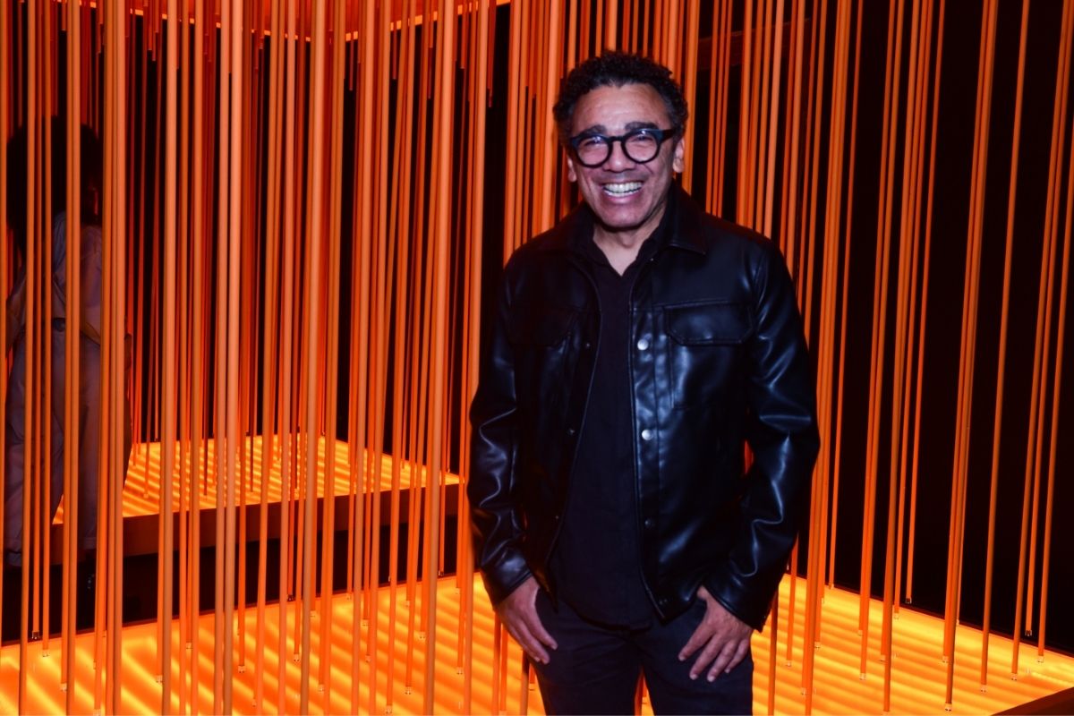 Gretchen marca presença no esquenta do Baile da Vogue