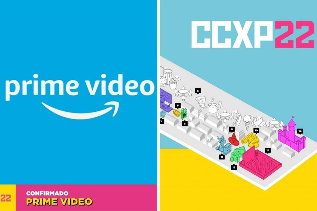 CCXP22: Amazon Prime Video é confirmado e evento tem mapa revelado