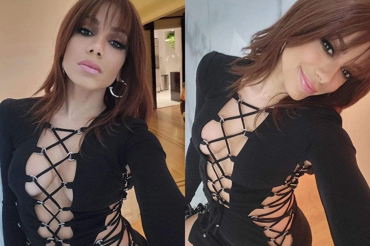 Anitta se esbalda em festa e joga dólares para o alto. Veja!