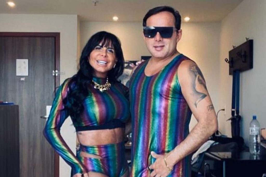 Gretchen se declara ao marido e emociona: 'Sempre vou te proteger'