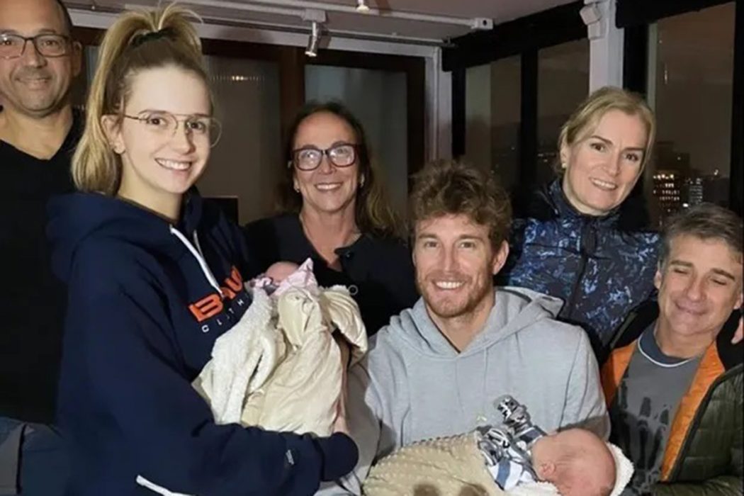 Isabella Scherer celebra primeiro mesversário dos gêmeos