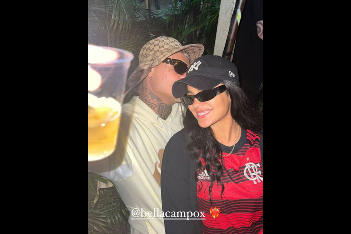 Bella Campos surge em clima de romance com funkeiro. Veja!