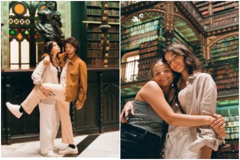 Xolo Maridueña mostra cliques de passeio com Bruna Marquezine