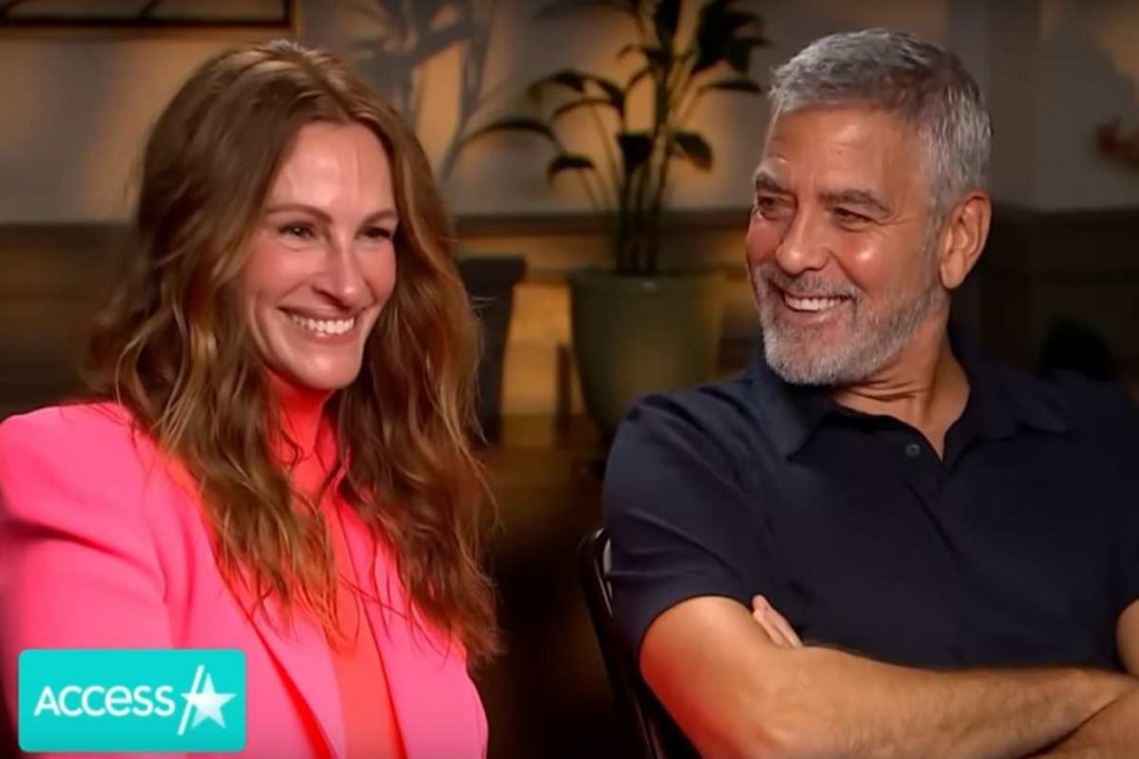 Julia Roberts e George Clooney falam sobre romance
