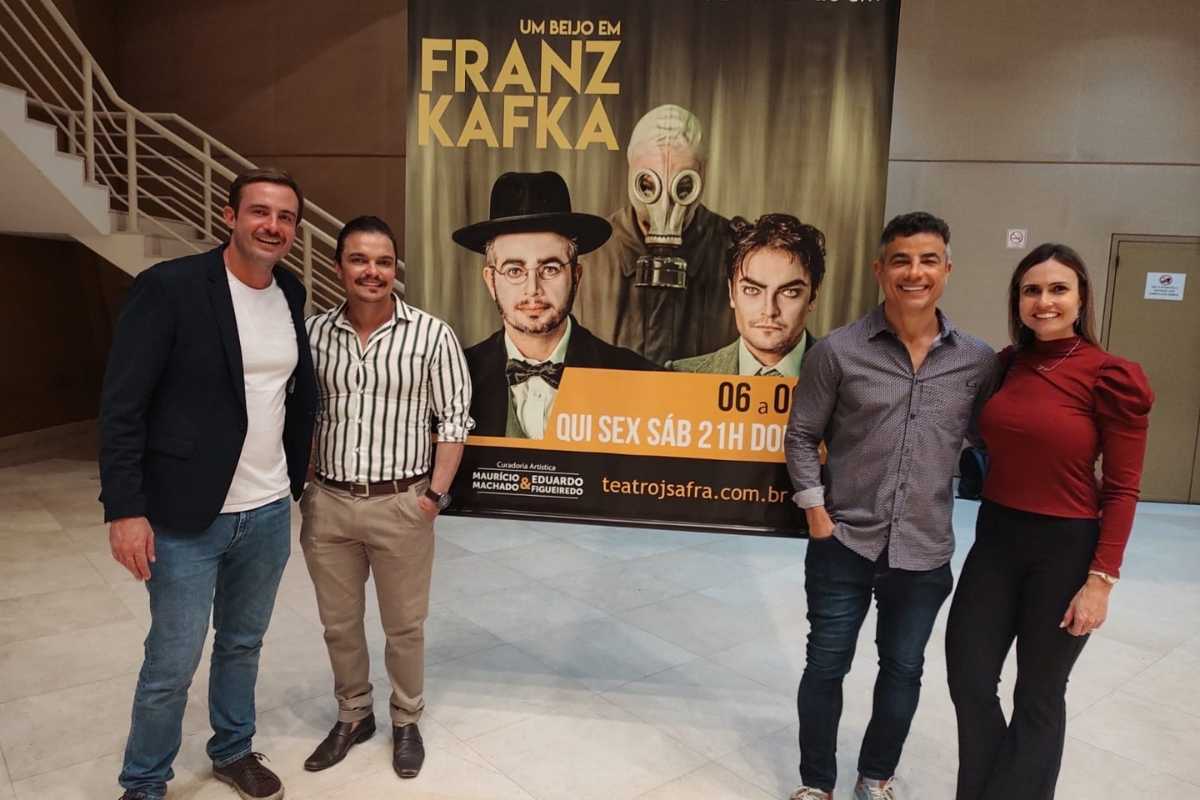 Anderson Di Rizzi em peça sobre Kafka: ‘Levar história e cultura’