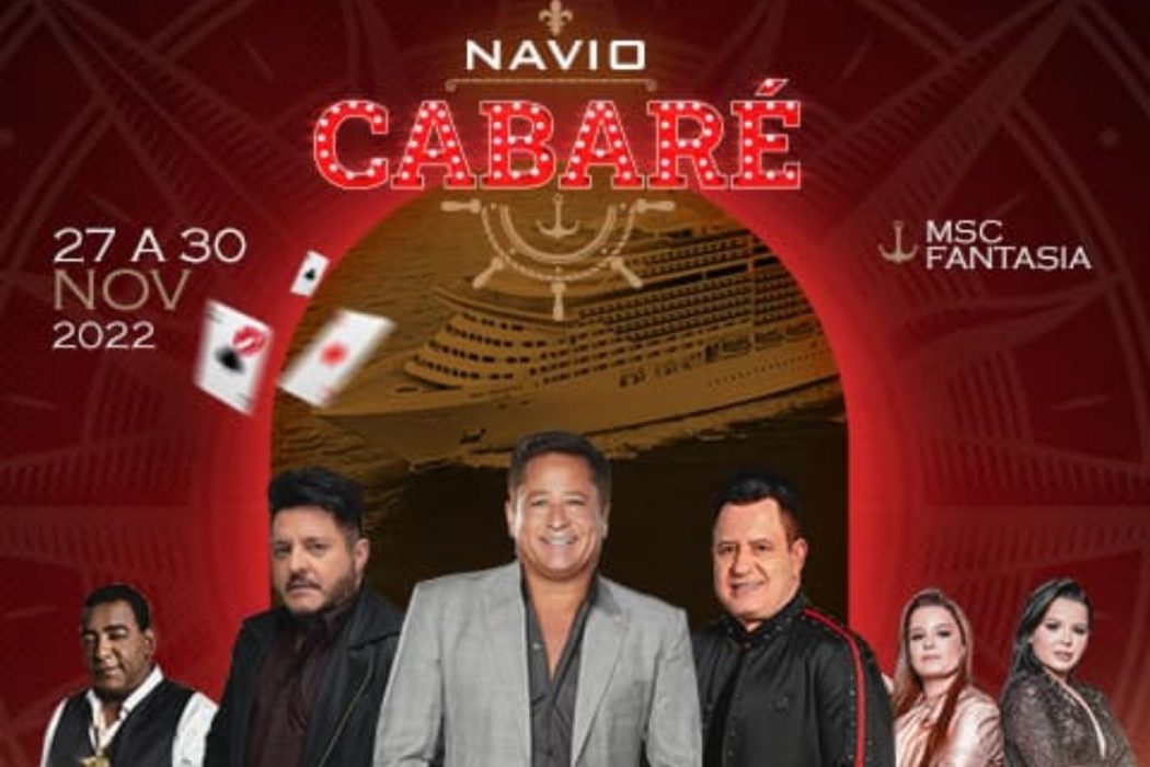 Navio Cabaré trará Leonardo, e turnê ‘Batucada’ de Ana Clara. Saiba tudo!