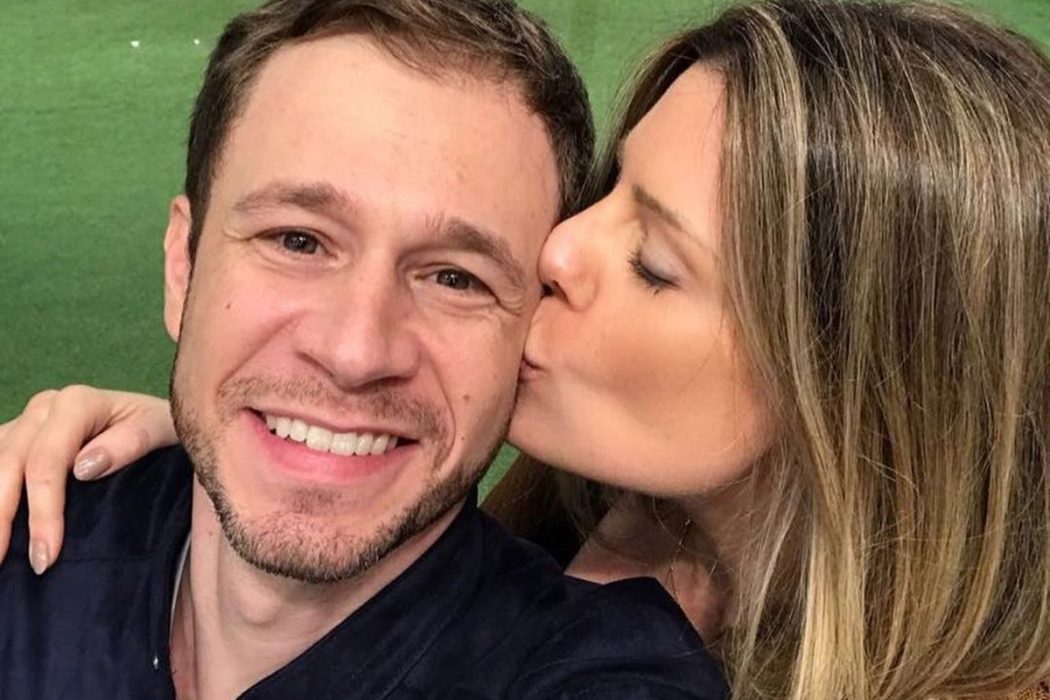 Daiana Garbin faz 10 anos de casamento com Tiago Leifert e se declara