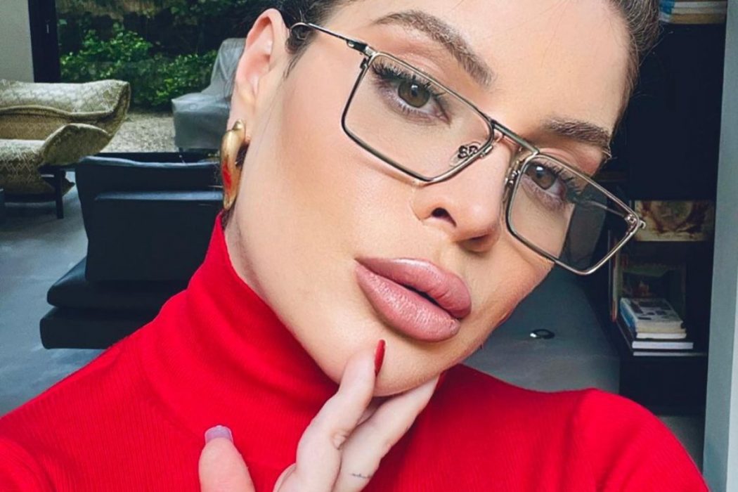 Gkay se prepara para 'Farofa' com harmonização. Veja antes e depois!