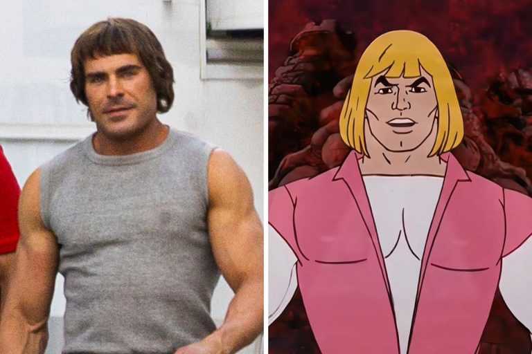He-Man é você? Zac Efron exibe físico ‘monstruoso’ e cabelo ‘esquisito’