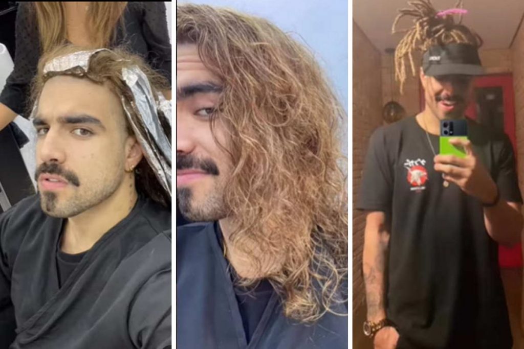 Caio Castro surge loiro e de dreads: “Que comecem os jogos de verão”