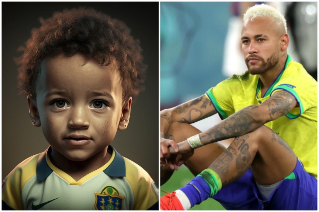 Craques do futebol mundial em versão baby conquistam a web