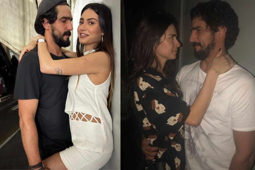 Thaila Ayala relembra início de namoro com Renato Góes