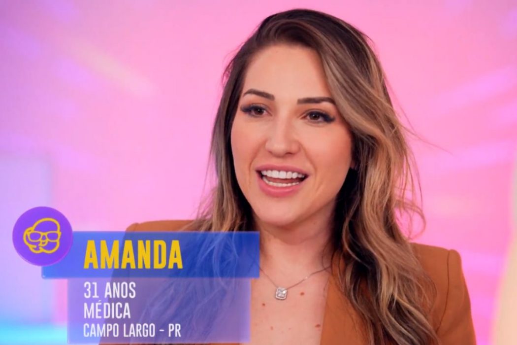 BBB23: Amanda é do time da fofoca e diz que só tem rostinho de princesa