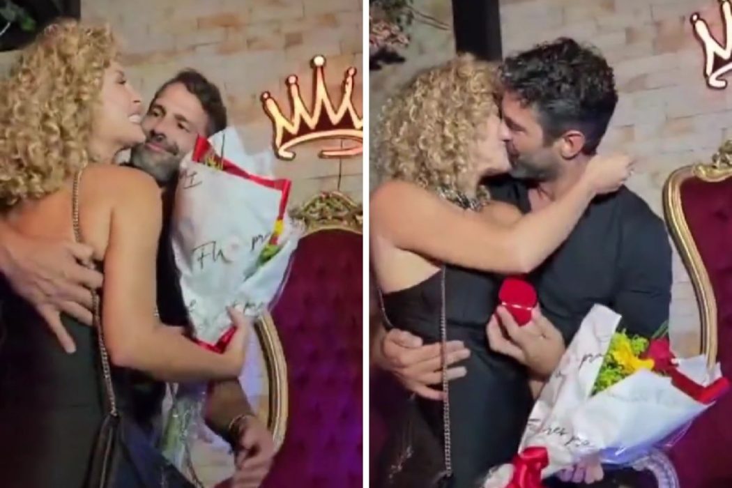 Iran Malfitano surpreende Bárbara Borges com pedido de namoro