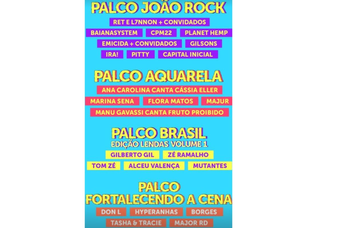 João Rock divulga line-up de edição icônica de 20 anos. Veja!