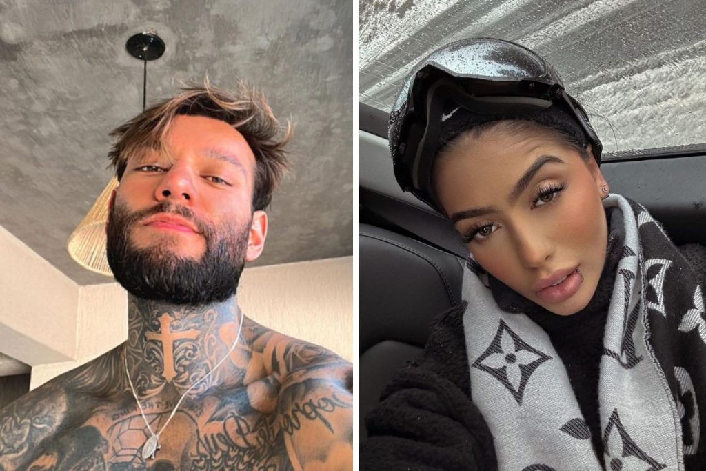 A fila andou! Lucas Lucco e Mirella são flagrados juntos