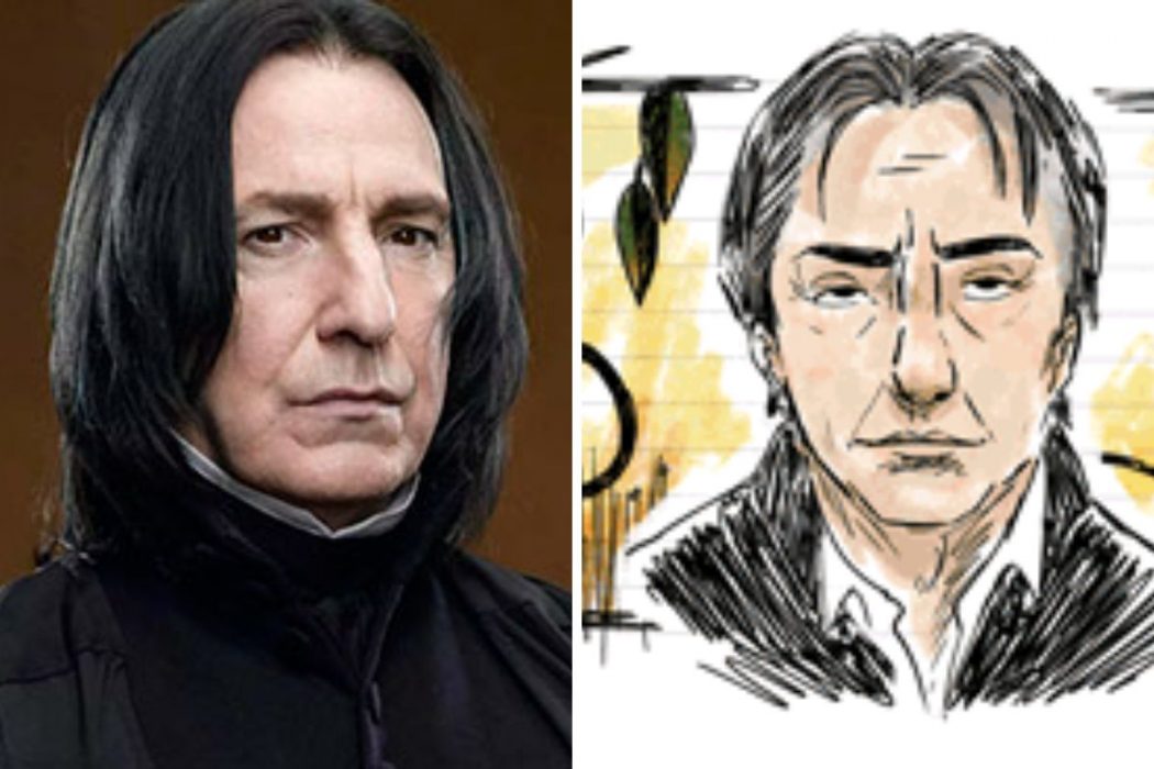 Google homenageia Alan Rickman, intérprete de Snape de 'Harry Potter'