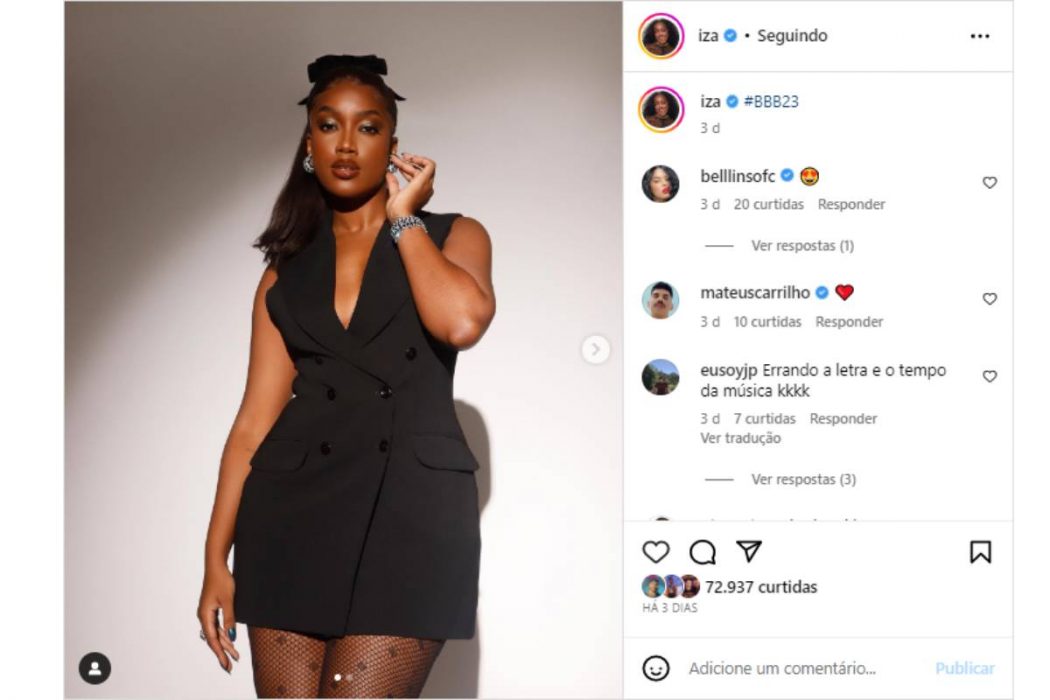 IZA chama atenção com pose poderosa ao ser clicada no aeroporto