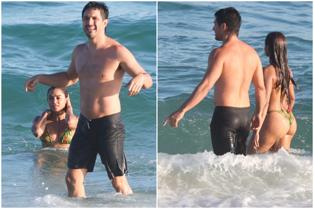 Lucy Ramos e Romulo Estrela se beijam muito em reta final de Travessia