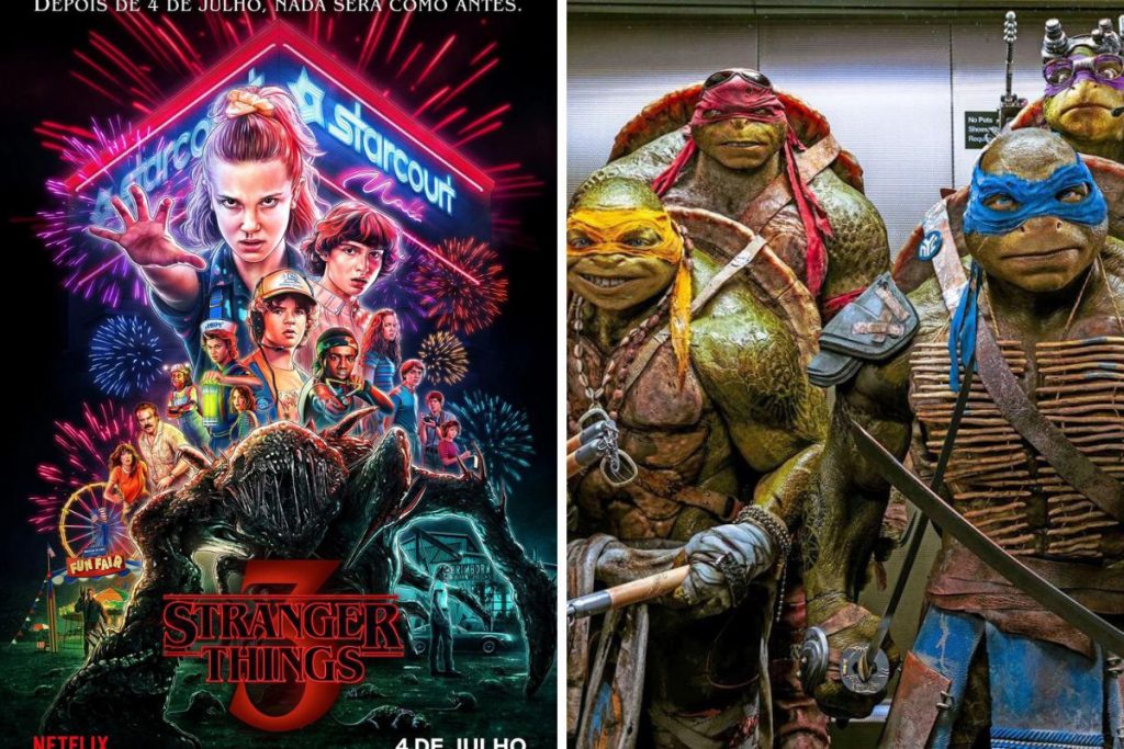 'Stranger Things' e 'Tartarugas Ninja' terão crossover. Saiba mais!