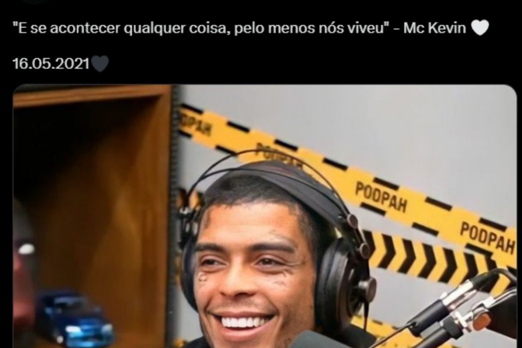 Morte de MC Kevin completa dois anos - OFuxico